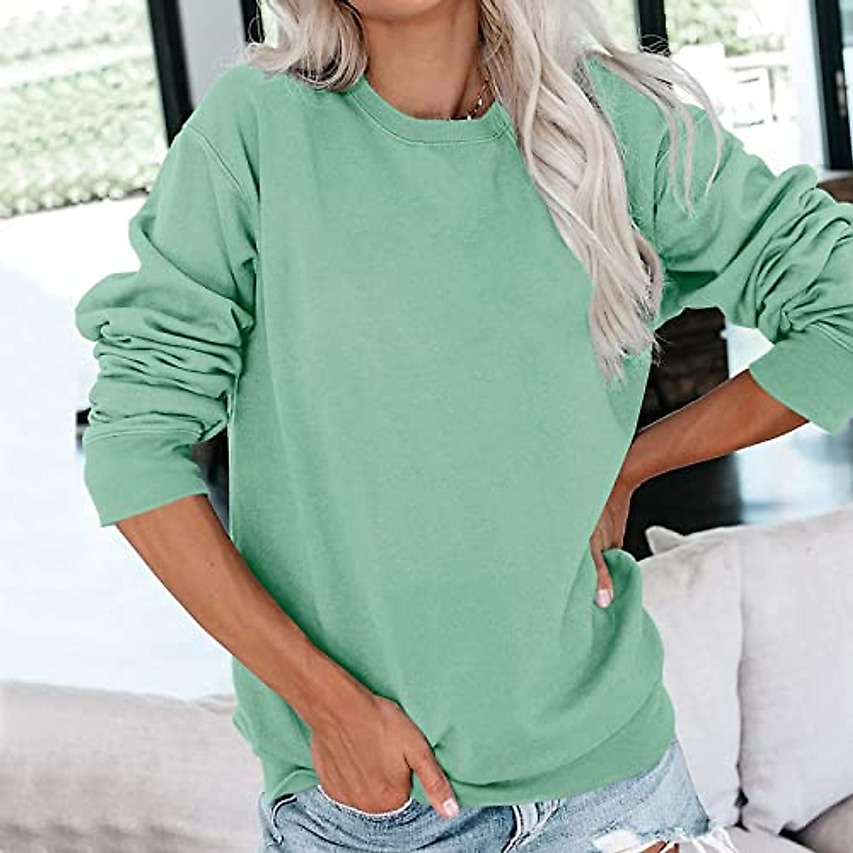 Womens Purple Shirt Women's Oversized Hoodies Long tees for Women Plus Size Long Sleeve Swim top Active wear Tops Women Cute Friend Gifts for Women
