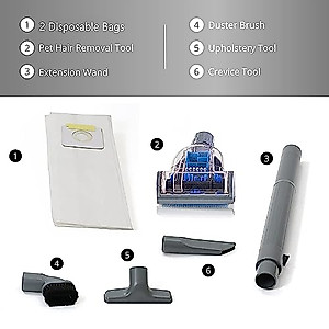 Prolux LED Upright Sealed H-Grade HEPA Allergen Pet Vacuum