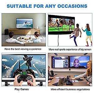 Angusplay 8K DisplayPort to Displayport Cable 1.4 25ft / 20ft 7m, Ultra HD 4K 144Hz, 8K 60Hz, HBR3(7680x4320 Resolution) DP to DP Cable, High Speed 32.4Gbps, Braided Long DisplayPort 1.4 Cable 23ft