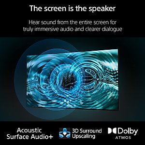 Sony XR55A95L 55 Inch QD-OLED 4K UHD Smart Google TV with AI Upscaling with an Additional 4 Year Coverage (2023)