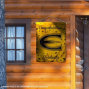 Emporia State Hornets College Graduation Gift Banner Flag