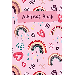 Address Book: A-Z Alphabetical Address Book for Kids with Birthday, Social Media, Phone, and Emails