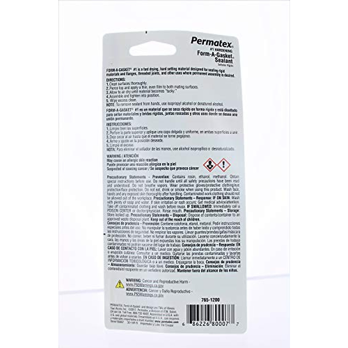 Permatex 80007 1.5 Oz Hardening Form-A-Gasket #1 Sealant