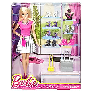Barbie Doll with Shoes and Accessories
