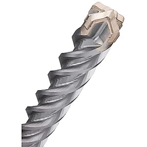 DEWALT Concrete Drill Bit, Spline Shank Rotary Hammer Bit, 2-Inch by 17-Inch by 22-Inch, 4-Cutter (DW5769)