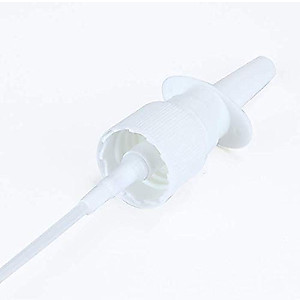 XINGZI 6PCS 1Oz 30ML Empty Refillable Amber Glass Nasal Spray Bottles Sprayers Pump Cleanser Container For Cosmetic Saline Nasal Sprays Wash Dispensing