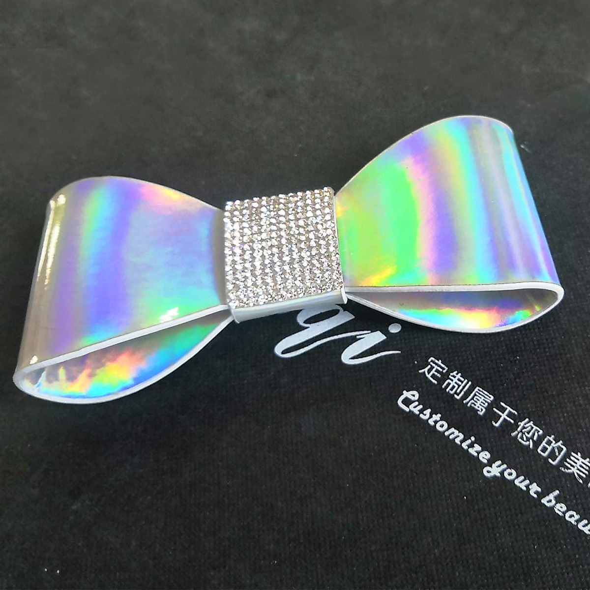 HHongJM Handmade Bow Knot for Helmet,Motorcycle Bicycle Helmet Bow Knot Helmet Accessories Helmet Pigtails Helmet Mohawk