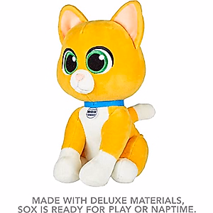 Mattel Lightyear Toys Sox Plush Cat Toy with Sound, 9-Inch Mission Pal Robot Soft Doll Inspired by Character (Amazon Exclusive)