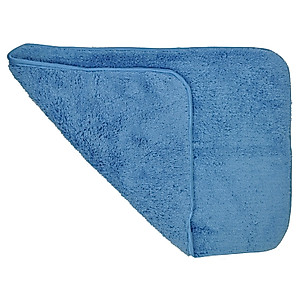 Eurow Double Density Microfiber Soft Fluffy Absorbent Shag Towels Scratchless Cleaning Drying Detailing 700GSM 12 X 16 Inches 10 Pack