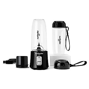 nutribullet GO Cordless Blender with Extra Cup and Lid - Black