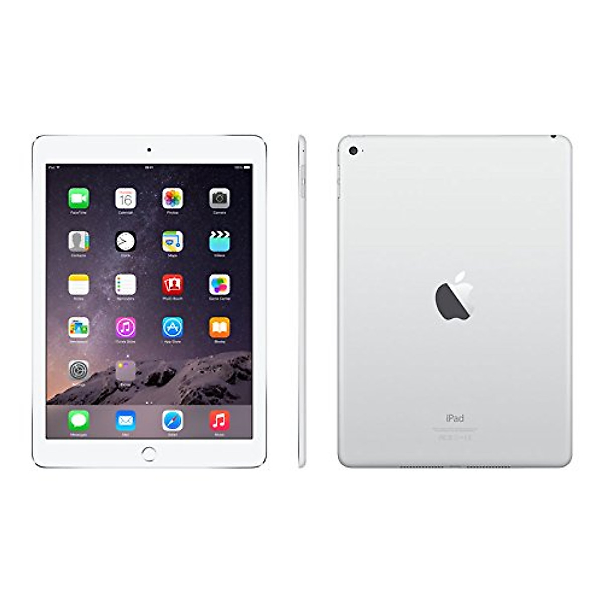 Apple iPad Air 2 MGKM2LL/A (64GB, Wi-Fi, Silver) NEWEST VERSION