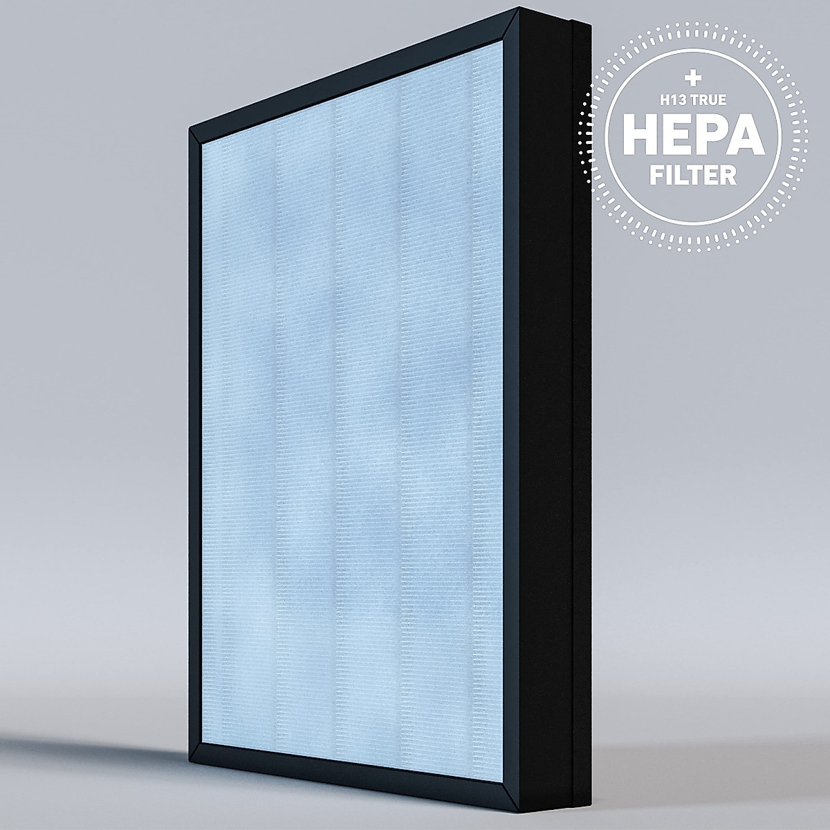 HATHASPACE Air Purifier Hepa Filter Replacement - Certified Filters for HSP002 Smart Purifiers - Easy to Install, Improved Air Quality - H13 True HEPA, 1 Set