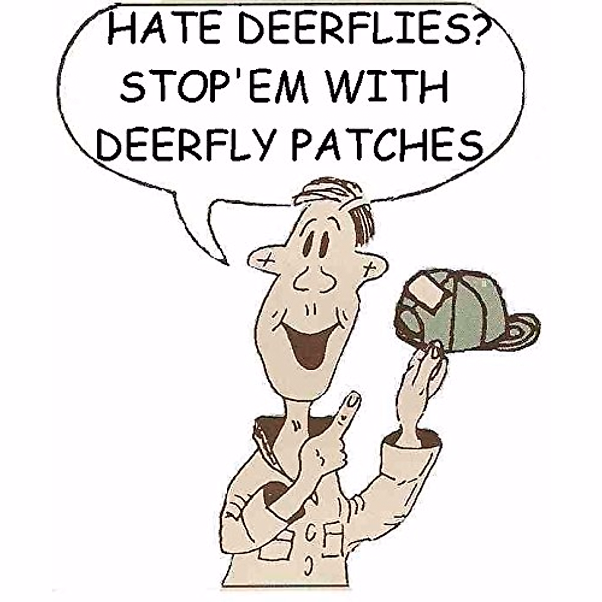 Deerfly Patches/Deer Fly Repellent Patch (12 Pack)