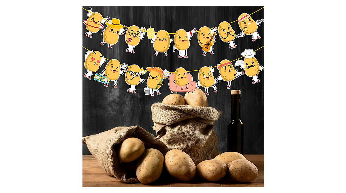 Potato Party Banners - Fun Decorations for Any Occasion