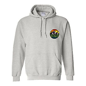 PatchClub Mountain and River Adventure Outdoor Patch - Colorful Embroidered Cool Iron On/Sew On Patches