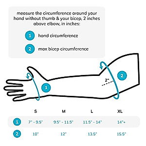 BraceAbility Compression Arthritis Gloves - Copper Hand Support for Rheumatoid or Psoriatic Arthritis, Carpal Tunnel Syndrome, Osteoarthritis, Swelling, Gout and Raynaud's Pain (Small - Pack of 2)