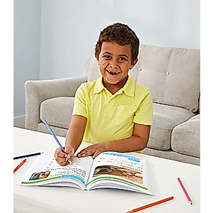 Carson Dellosa (CAS0P) First Grade Homeschool Kit for Kids – Elementary Math, Phonics, Sight Word Activities, Learn to Tell Time for Learn at Home (8pc) (145191)