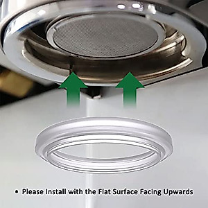 YISH Silicone Group Head Gasket Compatible with De'longhi EC 820/850/860, DEDICA EC680/EC685 & Smeg ECF01