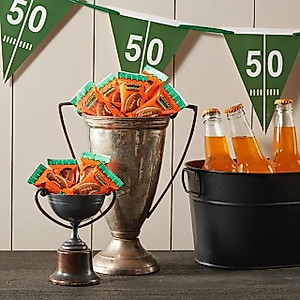 ReesesPeanut Butter Football Chocolate Candy - Snack Size Milk Chocolate & Peanut Butter Football Party Favors - Bulk Football Candy - Individually Wrapped Chocolate Pack - 125 Pieces