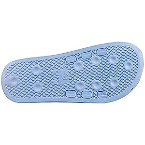 Kappa Unisex Slide Sport Sandal, L Blue White, 9 Narrow US Men