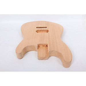 Electric Guitar Body Blank Mahogany Wood Unfinished Solid Body Electric Guitar DIY Guitar Wood timber Electric Guitar Body Unfinished
