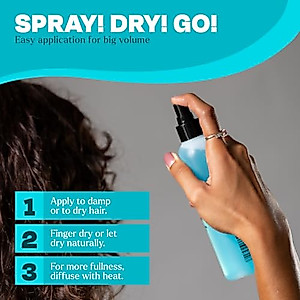 THESALONGUY Tidal Wave Sea Salt Spray Texturizing & Volumizing Hair Mist with Natural Sea Salt & Kelp for Beachy Waves Ideal for All Hair Types