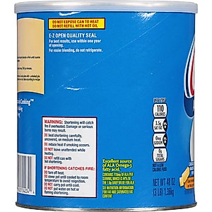 Crisco All-Vegetable Shortening, 48 Ounce