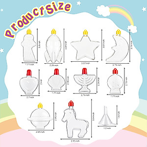 Uiifan 200 Pcs Sand Art Bottle Necklaces Bulk Sand Art Craft Kits for Kids Sand Art Containers for Crafts Supplies Fun Collection Bottles for DIY Art Activity Group with Plastic Funnels