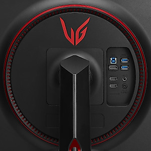 LG 34GP83A-B 34 Inch 21: 9 Ultragear Curved QHD (3440 x 1440) 1ms Nano IPS Gaming Monitor with 144Hz and G-SYNC Compatibility - Black (34GP83A-B) (Renewed)