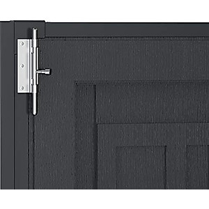 Duramax 35525 Yarmate Plus Outdoor Vinyl Storage Shed, Adobe/Gray