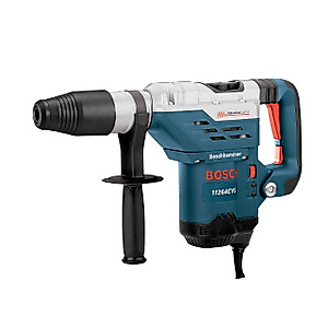 BOSCH 11264EVS 1-5/8 SDS-Max Combination Hammer with BOSCH HC5010 1/2 In. x 13 In. SDS-max Speed-X Rotary Hammer Bit, Grey