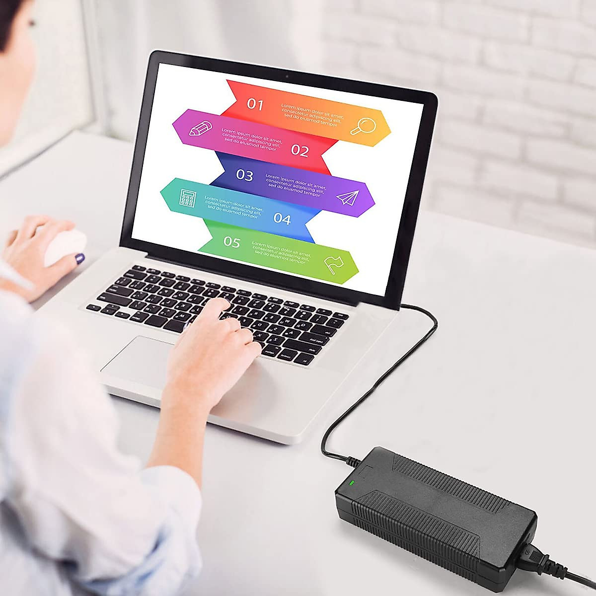 24V Power Supply, 24V10A 240W Led Lights Power Adapter, 120V AC to 24V DC Converter LED Transformers 24 Volt 10amp