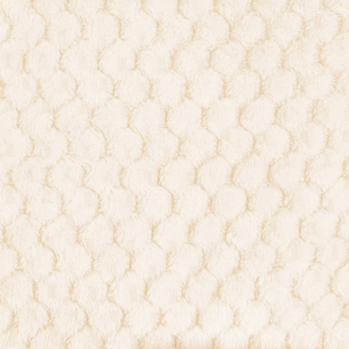 Tadpoles Popcorn Plush Sherpa Baby Blanket - Cream | 30" x 40" | Made of 100% Polyester | Soft, Breathable & Durable | Ideal as a Baby Swaddle Blanket, Crib Blanket, Receiving Blanket & More