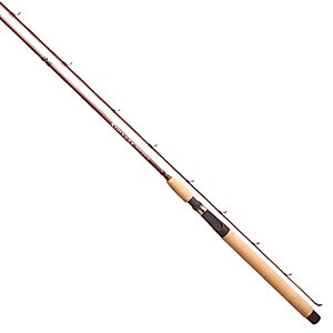 TICA KLEA76SUL2Brown Klea Series Kokanee Casting Glass Rods SUL 7'6" 2 Section, Multi