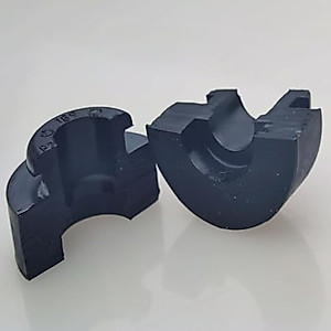 12 Pack Rubber Feet,High Damping Vibration Damping Rubber Ring for Electric Motor,Refrigeration Compressor,Quiet Vibration Reduction Place (Chlorobutyl)