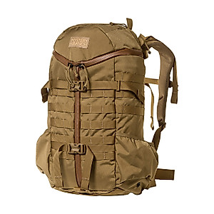Mystery Ranch 2 Day Backpack - Tactical Daypack Molle Hiking Packs, Coyote, L/XL
