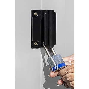 Arrow Sheds 6' x 7' Outdoor Steel Storage Shed, Light Grey