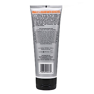 Pacific Shaving Company 3-in-1 Beard Care - Ultra-Concentrated Formula Softens Scruff, Conditions, Tames, and Moisturizes Skin for Any Beard Length - Clean Beard Grooming Products 7 Fl Oz (Pack of 2)