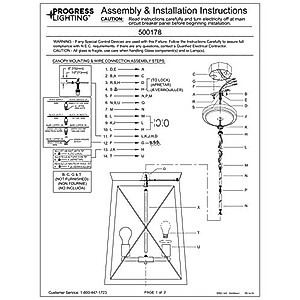Progress Lighting P500178-020 Briarwood Hall & Foyer, Bronze