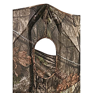 Guide Gear Dual Hub Turkey Hunting Ground Blind, 1-2 Person Tent, Duck, Deer Hunting Gear Equipment Accessories, Mossy Oak Break Up Country, 36"x 36", Mossy Oak Break-Up Country