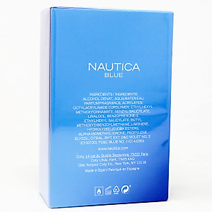 Nautica Blue Eau De Toilette 3.4 Oz - 100ml Spray