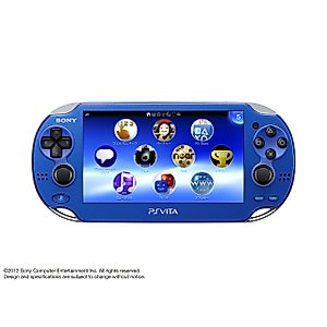 PlayStation Vita, WiFi Sapphire Blue, Japanese Version