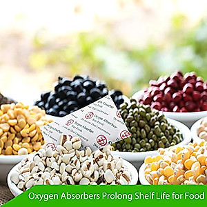 SurpOxyLoc(50Sachets)500cc Oxygen Absorbers for Food Storage, Food Grade Oxygen Absorbers Packets for Food
