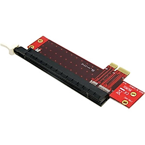 StarTech.com PCI Express X1 to X16 Low Profile Slot Extension Adapter - PCIe x1 to x16 Adapter, TAA (PEX1TO162)