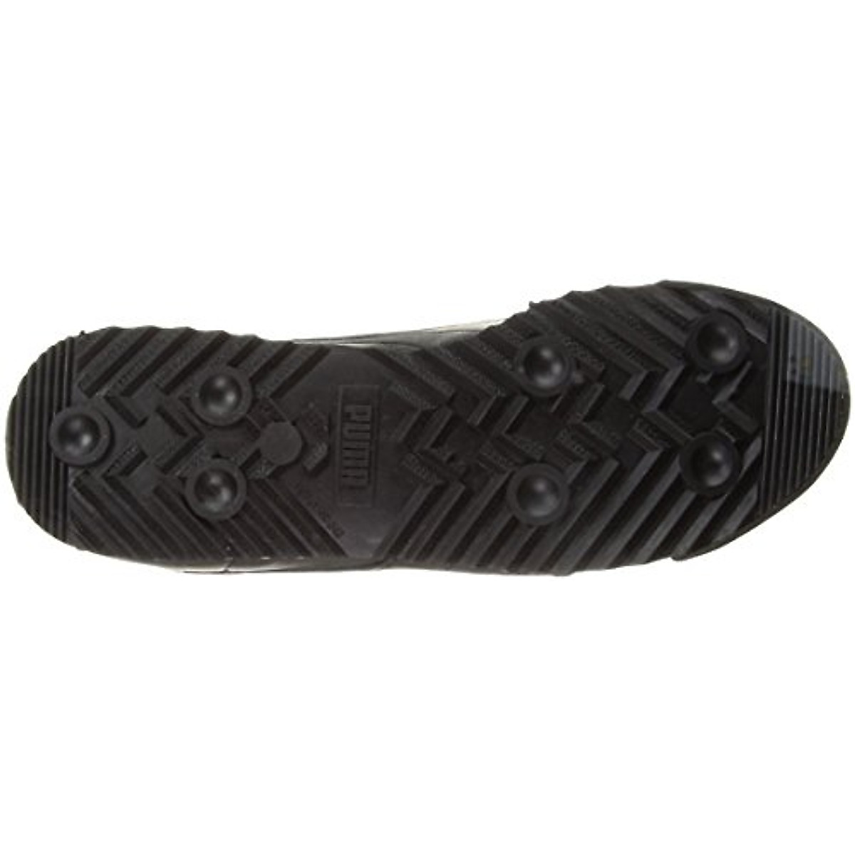 PUMA Mens Roma Sneaker, Basic black-black, 9.5