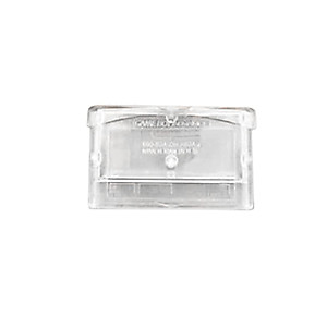 Cowhilan Replacement Clear Full Housing Shell Case Compatible with Gameboy Advance SP GBA SP Console, Send with Game Card Shell, Transparent