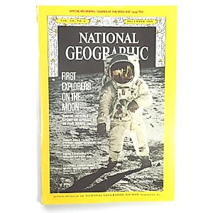 National Geographic December 1969 First Explorers on the Moon, Apollo 11