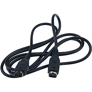 1.2m 2 Players Data Link Connect Cable Cord for Gameboy Advance GBA SP Consoles Cable Dual-Purpose Line Black