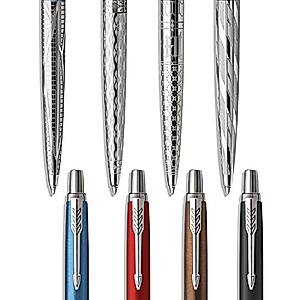 PARKER Jotter Special Edition Ballpoint Pen, Bronze Gothic, Medium Point (0.7mm) Blue Ink, Gift Box (2025826)