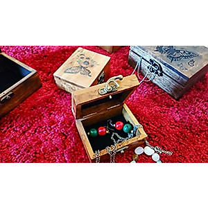 Sunflower Butterfly Trinket Box Small Jewelry Keepsake Box | Earrings Necklace Storage Box for Girls Women | Gift Idea Valentine's Day, Birthday Christmas, Weddings, Animals Ornaments for Home Décor